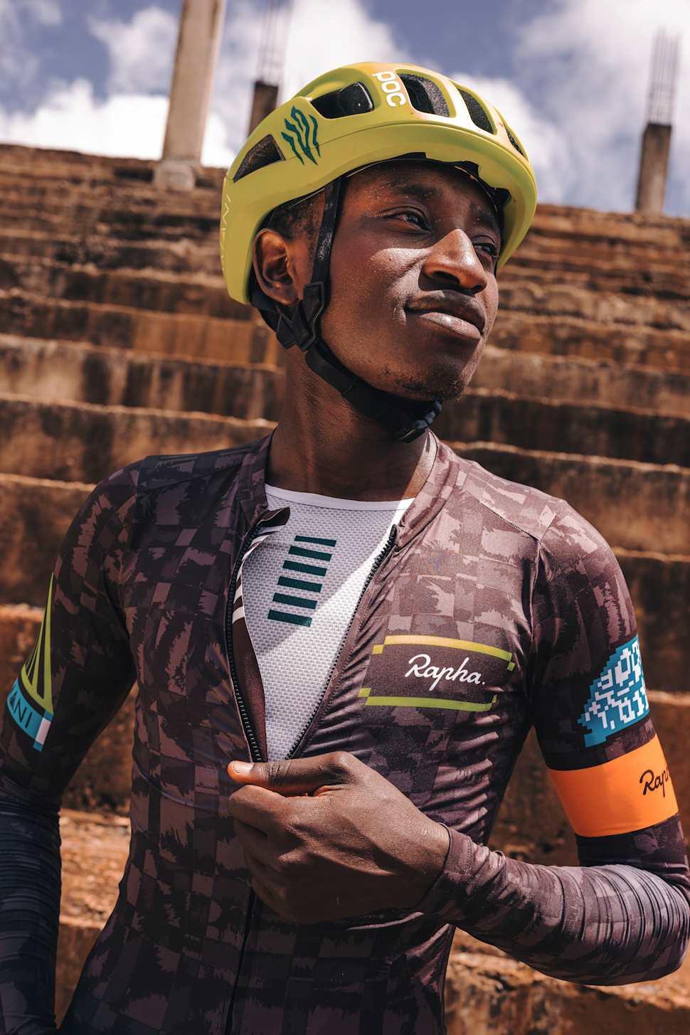 Amani Men's Pro Team Long Sleeve Lightweight Jersey | Rapha