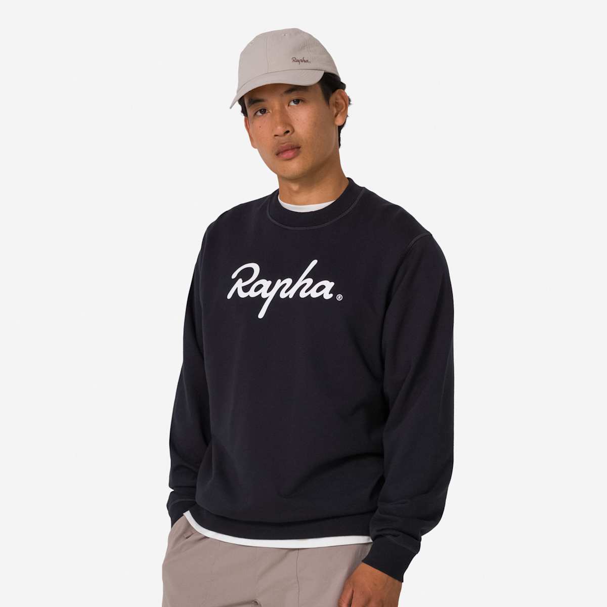 Men's Cotton Sweatshirt - Large Logo | Rapha